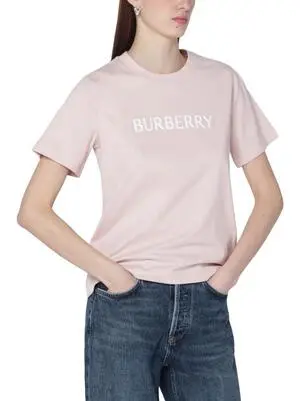 Burberry Cotton T-shirt - Pink