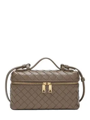Bottega Veneta Vanity Case Bag - Brown