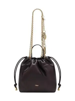 Chloé Mini Shoulder Bag With Chain - Purple