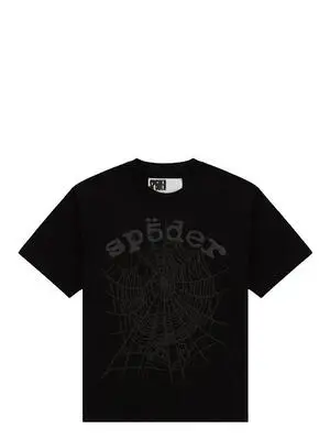 SP5DER Phantom Og Web Tee Shirt - Black
