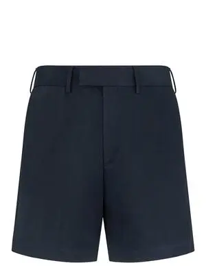 TOM FORD Cotton Twill Shorts - Navy