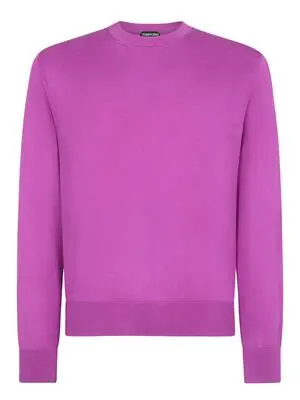 TOM FORD Silk Sweater - Purple