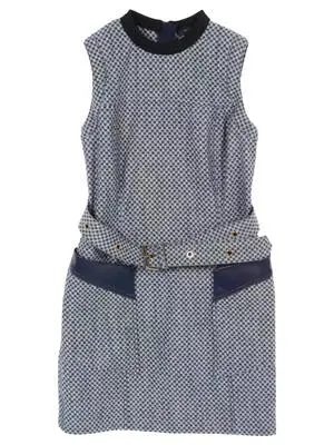 LOUIS VUITTON 2010s Damier Azur Canvas Dress - Blue