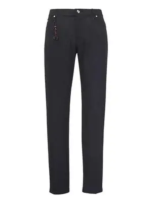 Marco Pescarolo Five-pocket Trousers - Black