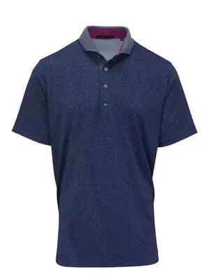 GREYSON Targhee Patterned Polo Shirt