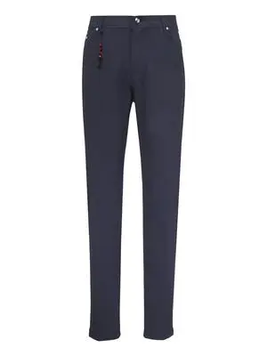 Marco Pescarolo Charm-detail Trousers - Blue