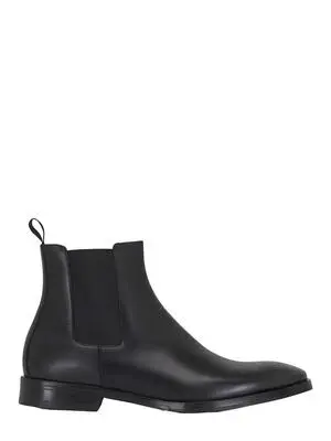 To Boot New York Christophe Leather Chelsea Boots - Black