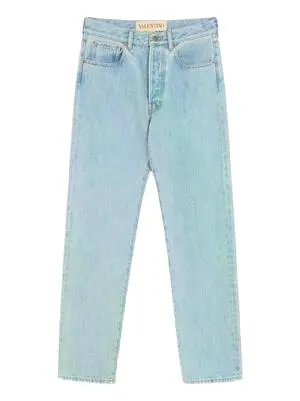 Valentino Garavani Five-pocket Regular Fit Jeans - Blue