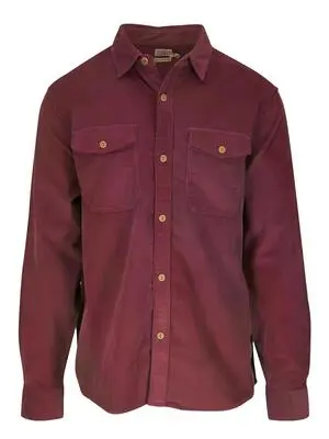 Faherty Brand Chest-pocket Overshirt - Red