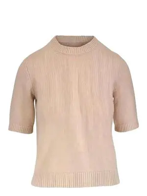 KINROSS CASHMERE Crewneck Short-Sleeve T-Shirt