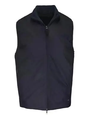 WAHTS Collon Zip Sleeveless Vest - Blue