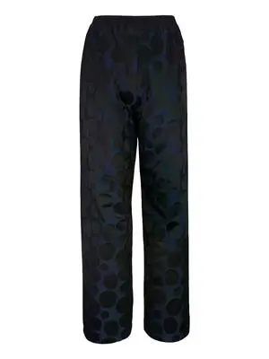 PETER COHEN Bubble-print Trousers - Blue