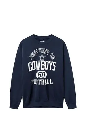 Junk Food Clothing Nfl Dallas Cowboys Fleece Sweatshirt - Navy
