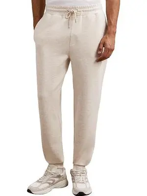 REISS Bell Drawstring Jogger Pants - Oatmeal