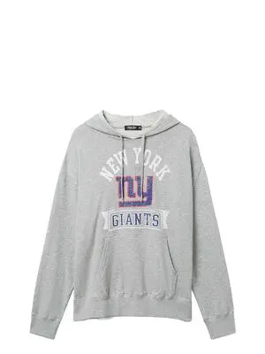 Junk Food Clothing Nfl New York Giants Scrimmage Hoodie - Heather Grey