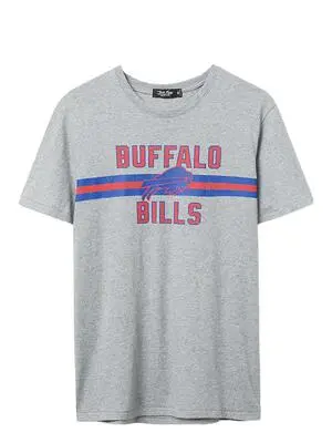 Junk Food Clothing Nfl Buffalo Bills Lineman Tee - Heather Grey
