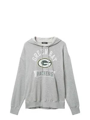 Junk Food Clothing Nfl Green Bay Packers Scrimmage Hoodie - Heather Grey