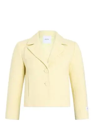PATOU Tailored Short Jacket - Limelight