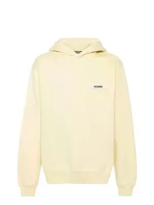 Jacquemus Le Hoodie Gros Grain Top - Neutrals
