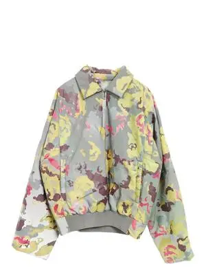 Dior 2010s Camouflage Zip Jacket - Grey