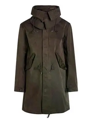 TEN C Hooded Parka - Brown