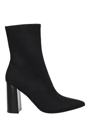 Jeffrey Campbell Siren-24 Pointed Block-heel Ankle Boots - Black