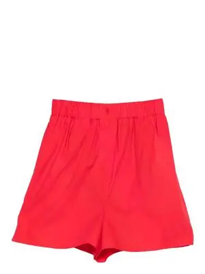 THE FRANKIE SHOP Relaxed Fit Shorts - Red