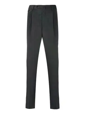 PT TORINO Slim-fit Tailored Trousers - Grey
