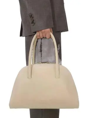 Loulou De Saison Small Brahms Leather Zip Tote Bag - Neutrals