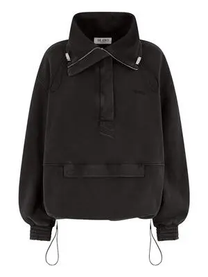 Attico Fleece Blouson Jacket - Faded Black
