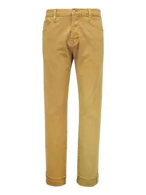 Ag Tellis Cuffed Trousers - Brown