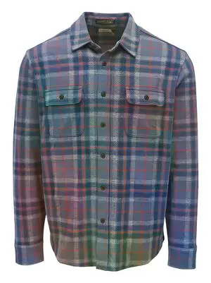 Faherty Brand Legend™ Check Pocket Shirt - Blue