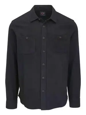 Faherty Brand Chest-pocket Shirt Grey