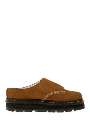 Dr. Martens Platform-heel Mules - Brown