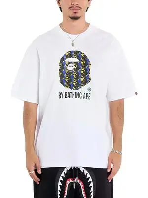 A BATHING APE Ape Headt T-shirt - White