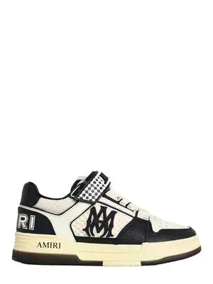 Amiri Ma Skyline Leather Sneakers - Black