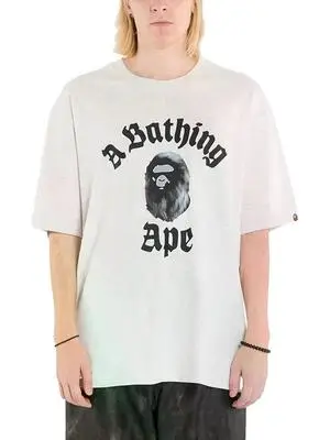 A BATHING APE College T-shirt - Neutrals