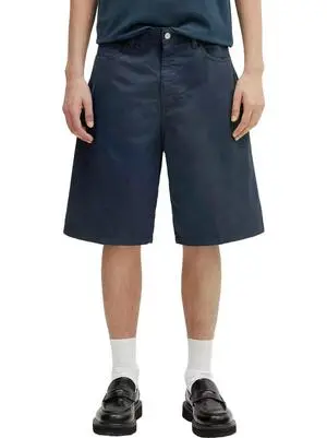 Carhartt Work In Progress Patch-pocket Shorts - Blue