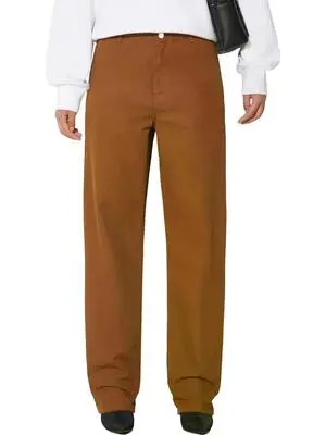Carhartt Work In Progress Patch-pocket Trousers - Brown