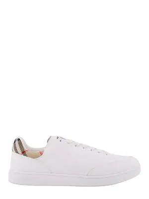 Burberry Leather Sneakers - White