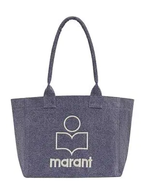 Isabel Marant Yenky Zipped Cotton Shoulder Bag - Purple