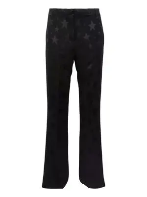 SHIRTAPORTER Star-print Trousers - Black