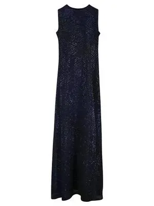 Akris Sleeveless Maxi Dress - Blue