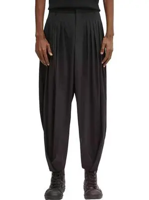 ADER ERROR Pleated Trousers - Black