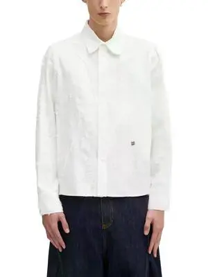 ADER ERROR Distressed Shirt - White