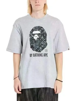 A BATHING APE Dot Camo T-shirt - Grey