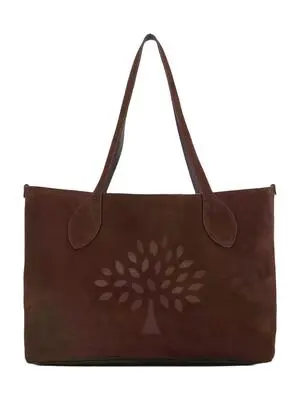 Mulberry Tree Suede Tote - Brown