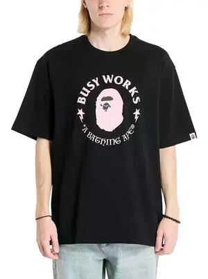 A BATHING APE Relaxed Fit T-shirt - Black