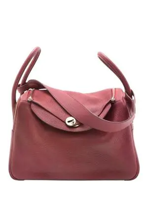 Hermès 2011 Clemence Lindy 34 Satchel - Red