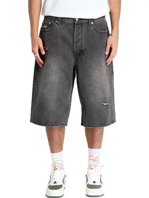 A BATHING APE Sta Denim Shorts - Black